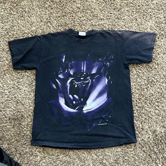 Warner Bros. | Shirts | Vintage Single Stitch Taz T Shirt Warner Bros ...